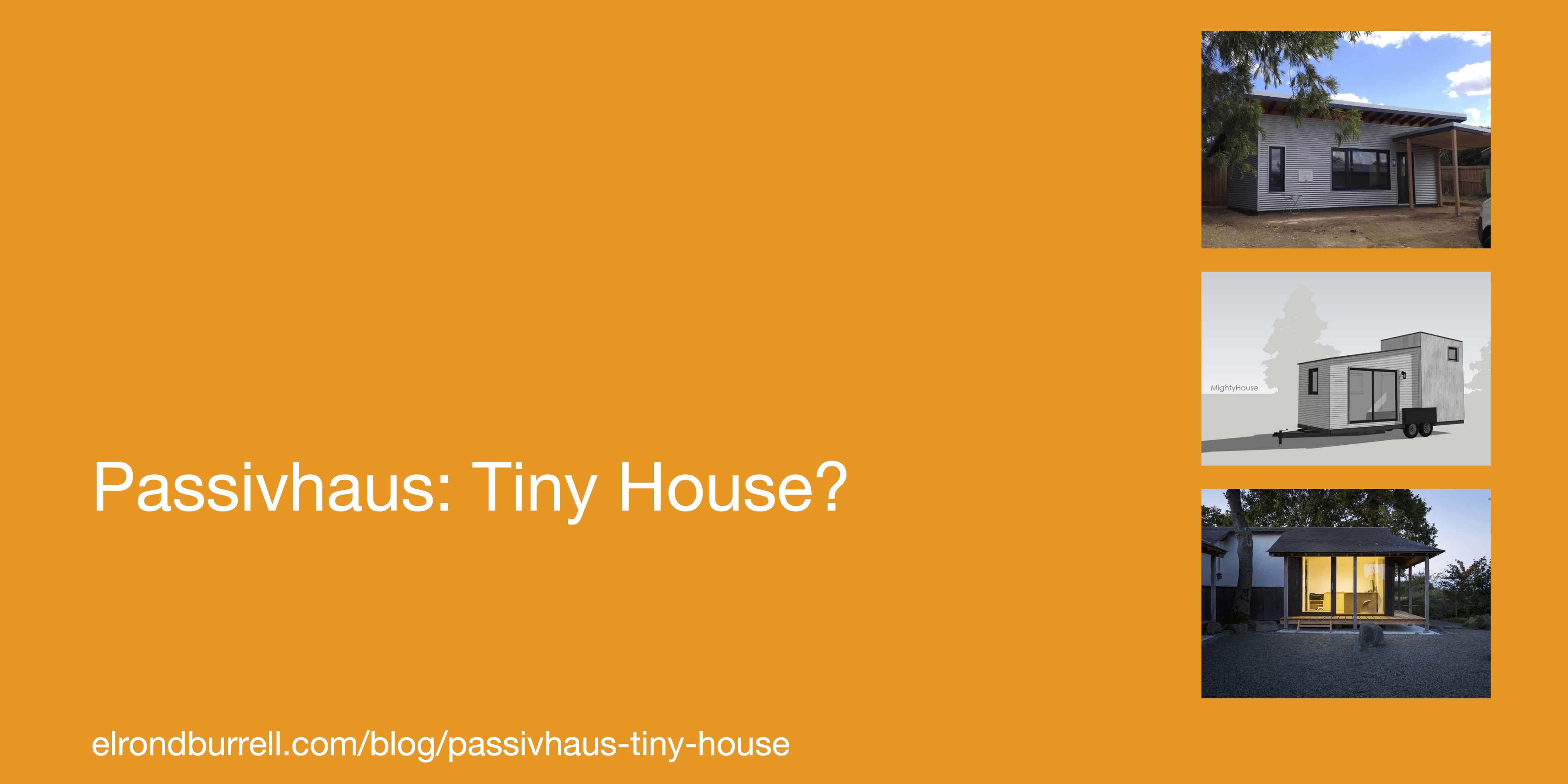 Small Passive House Design